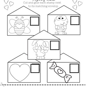 Valentines Activity Packet for Kids | Preschool Valentines Printable ...