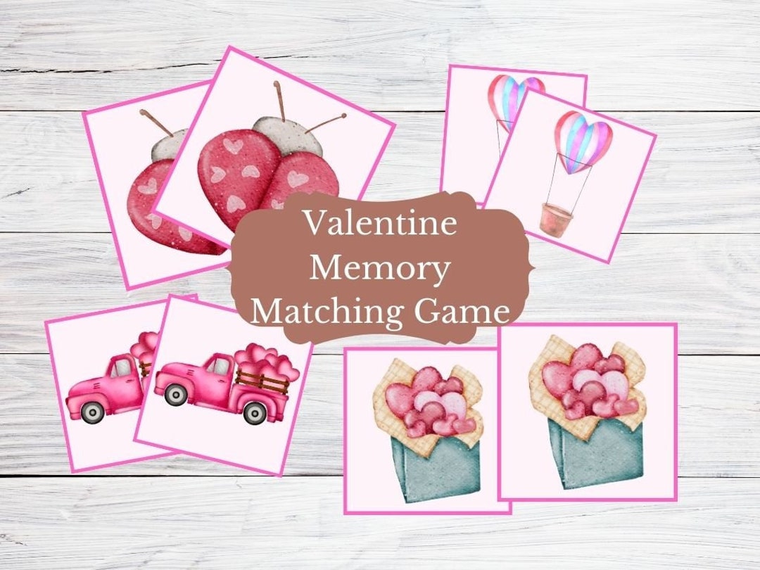 Valentine's Day Game Printable | Preschool Valentine's Day Game ...
