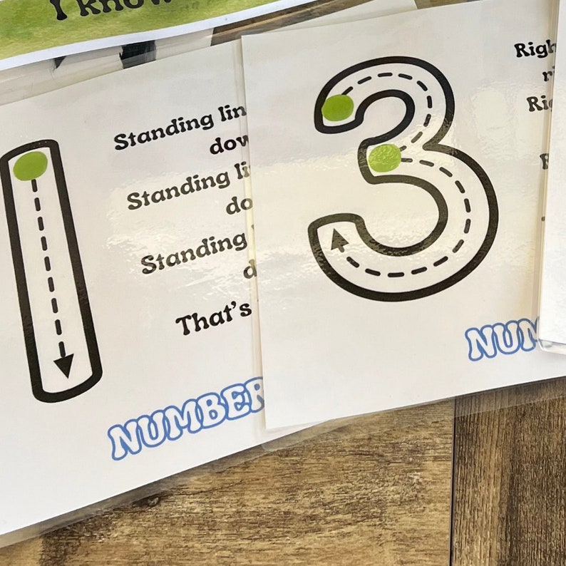 Number Tracing Worksheets, Numbers 1 to 10, Preschool Printable ...