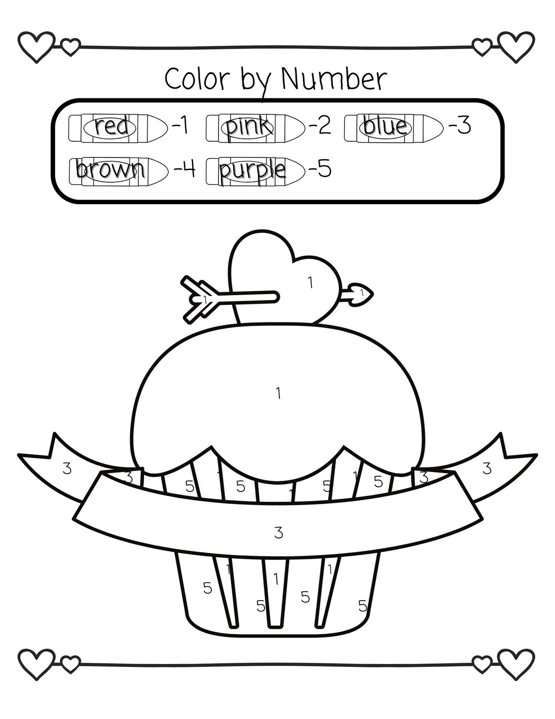 Valentines Day Printable Activity for Kids Valentines Day Printable ...