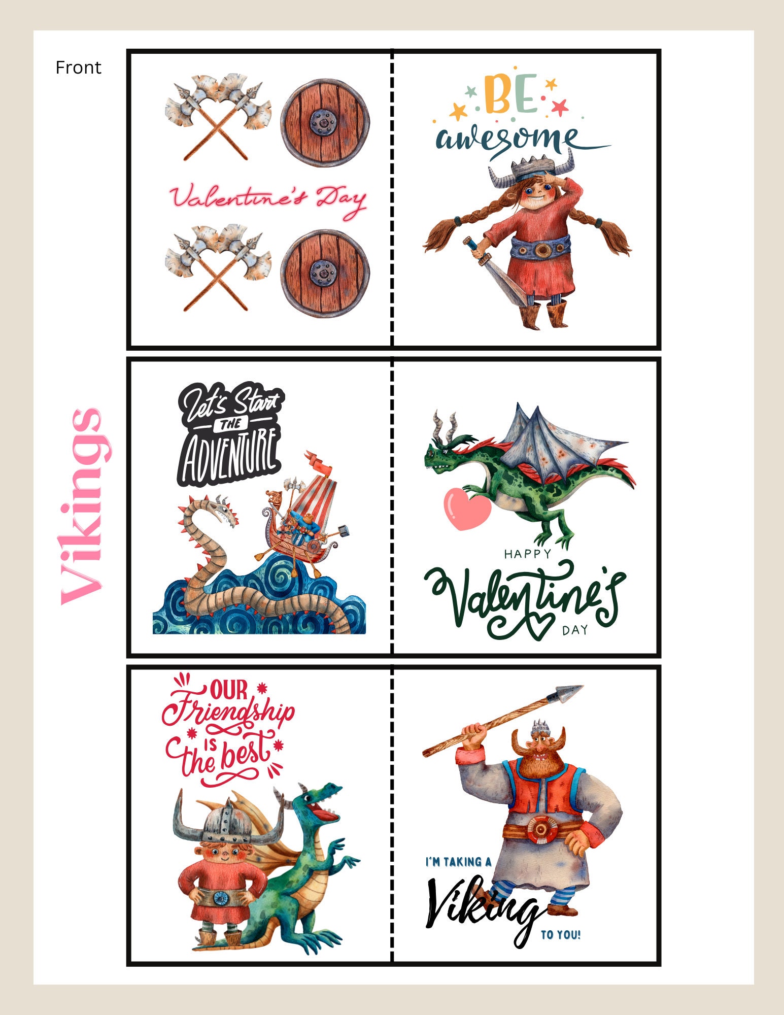 Valentines Day Printable Valentines Cards | Kids Valentines Cards ...