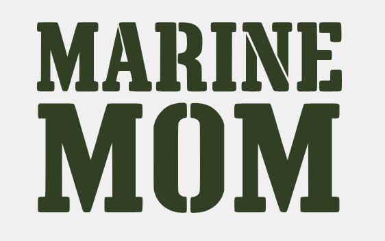 Marine Mom SVG, Marine Mom Png