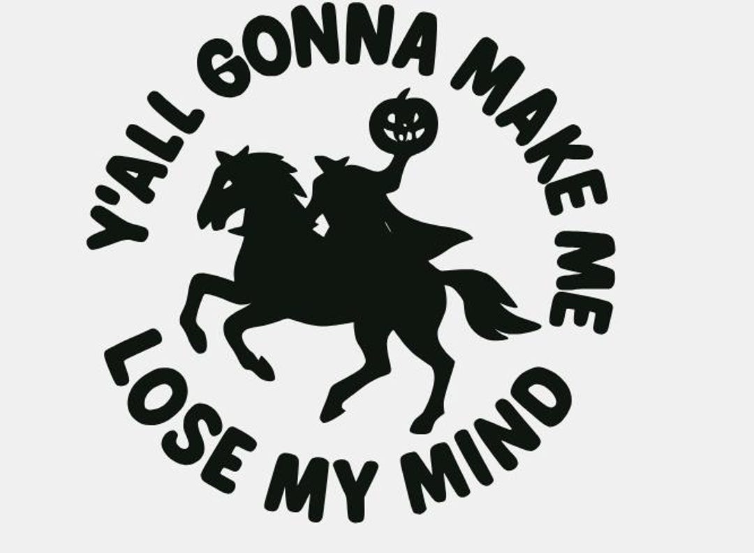 Headless Horseman SVG PNG File: Cricut & Silhouette (digital Download ...