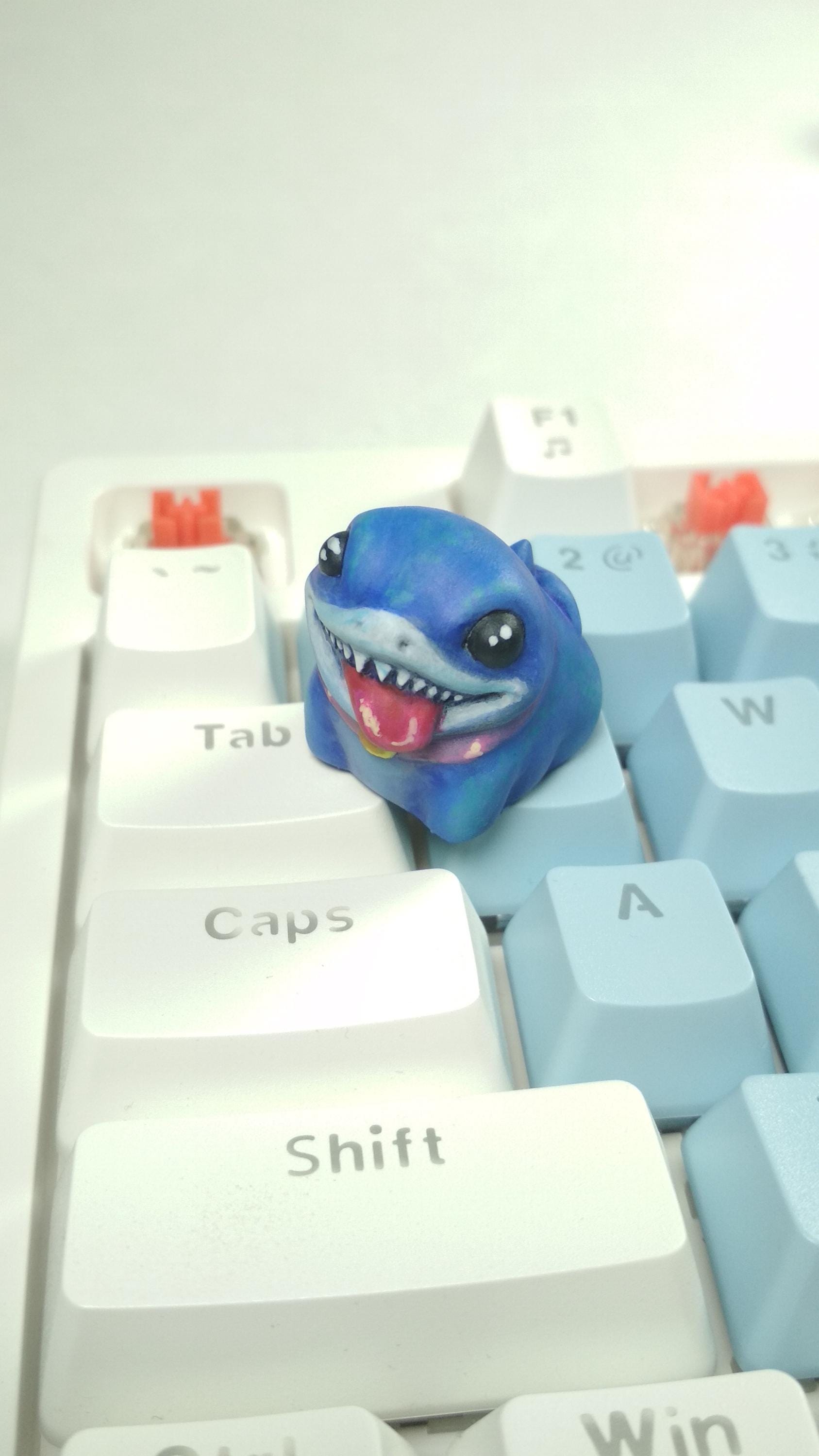 Made to Order Jeff - the Land Shark Handpainted Artisan Keycap \ for ...