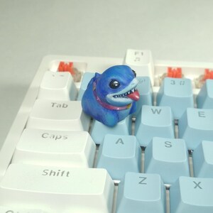 Made to Order Jeff - the Land Shark Handpainted Artisan Keycap \ for ...
