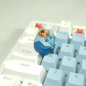Ice King Keycap Adventure Time Handpainted Artisan Keycap \ for ...