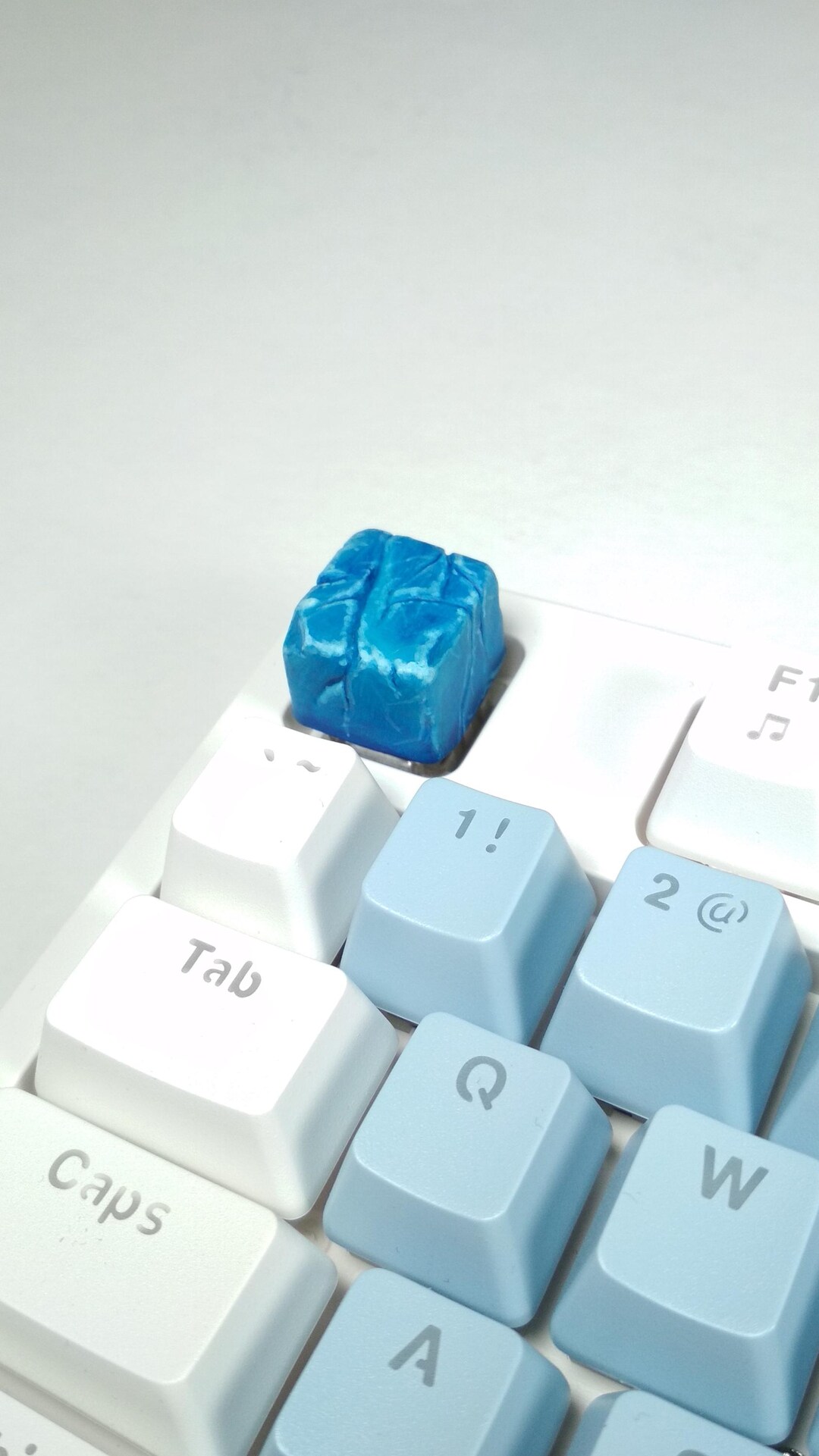 Ice Cube Handpainted Artisan Keycap \ for Mechanical Keyboards With ...