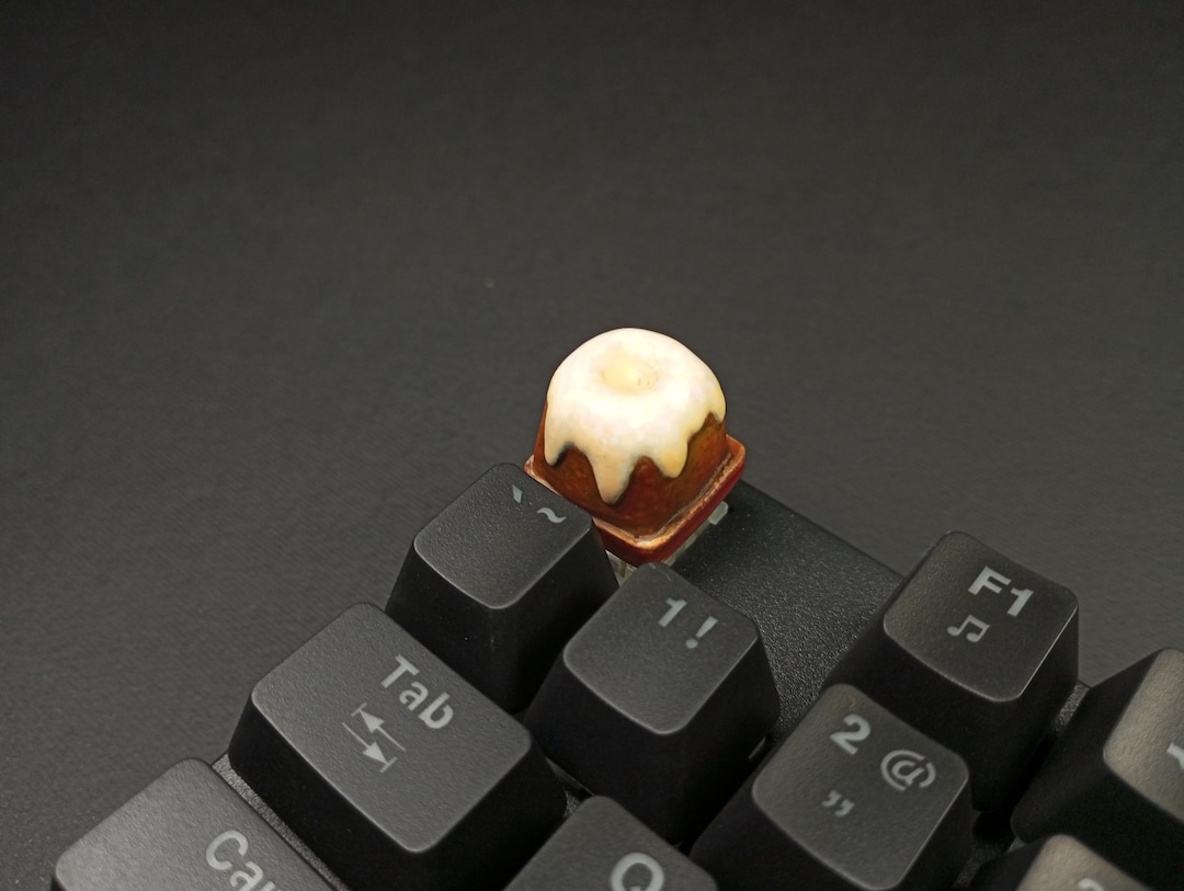 Sweet Roll Handpainted Artisan Keycap \ for Mechanical Keyboards With ...