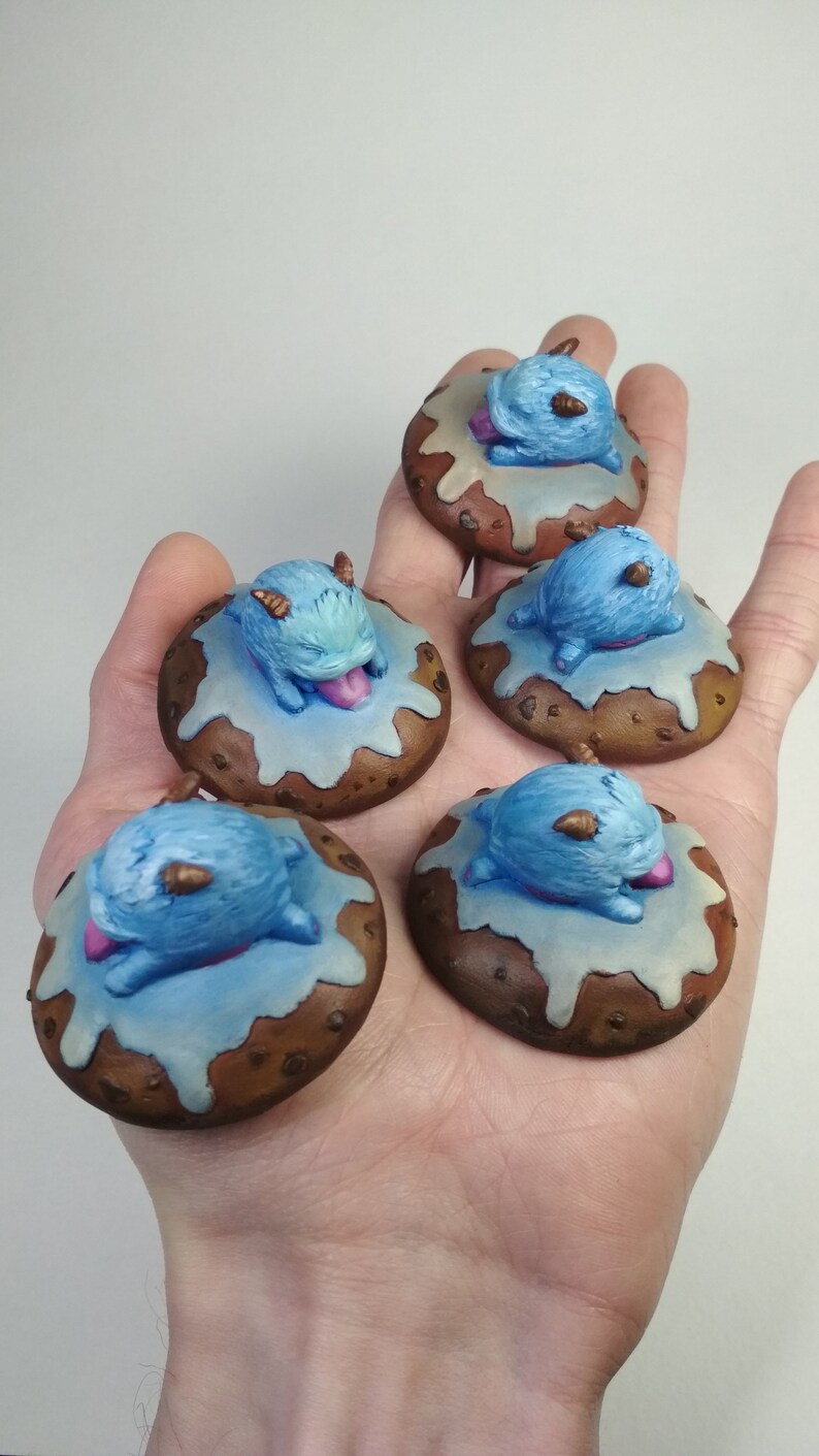 Cute Poro Snax Figure League of Legends Custom Fanart Sculpture - Etsy
