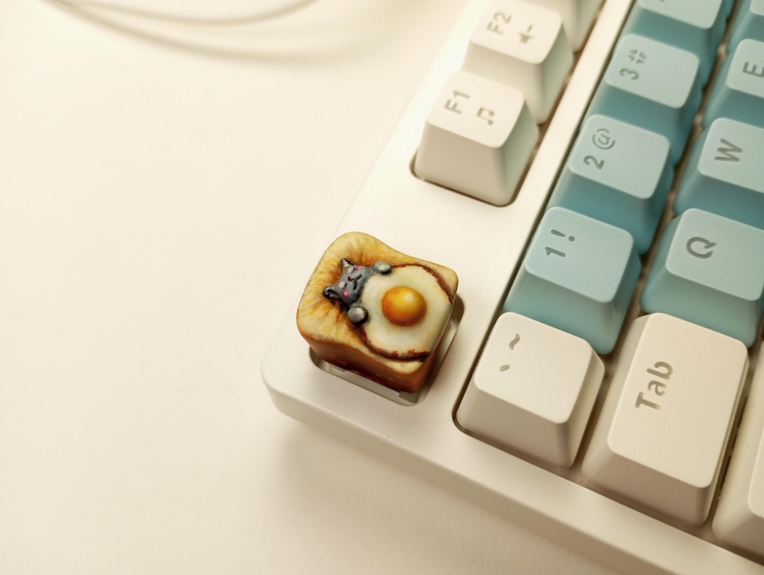 Cute Kitty Sleeping on Bread With Egg Blanket Handpainted Artisan ...