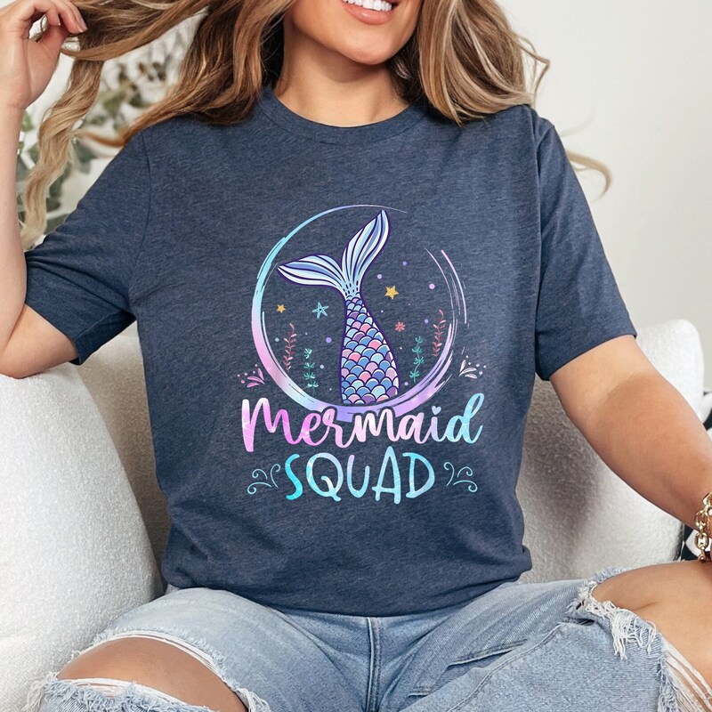 Mermaid Tee - Etsy