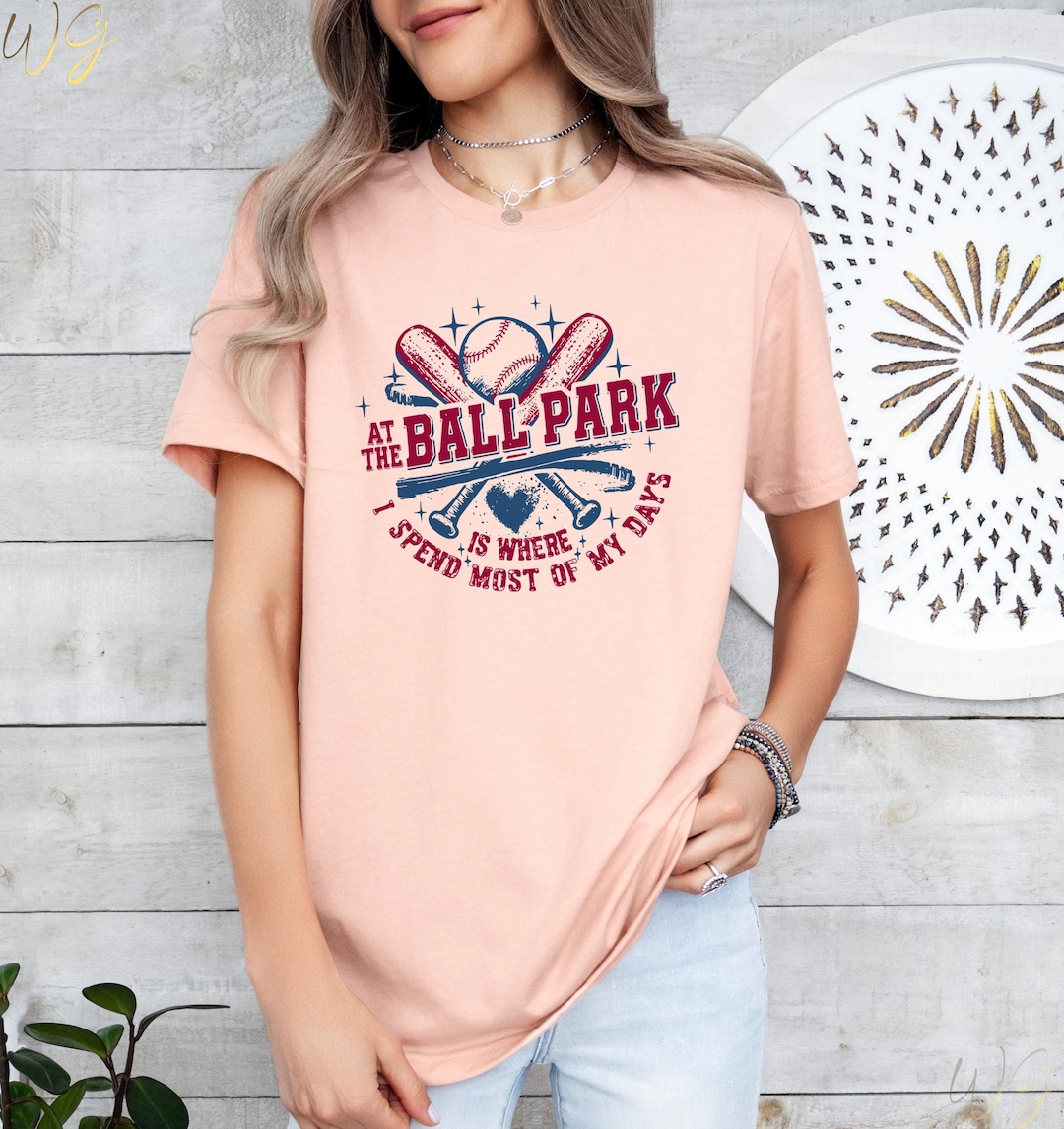 At the Ball Park Shirt, Baseball Shirt, Baseball Lover Shirt, Baseball ...