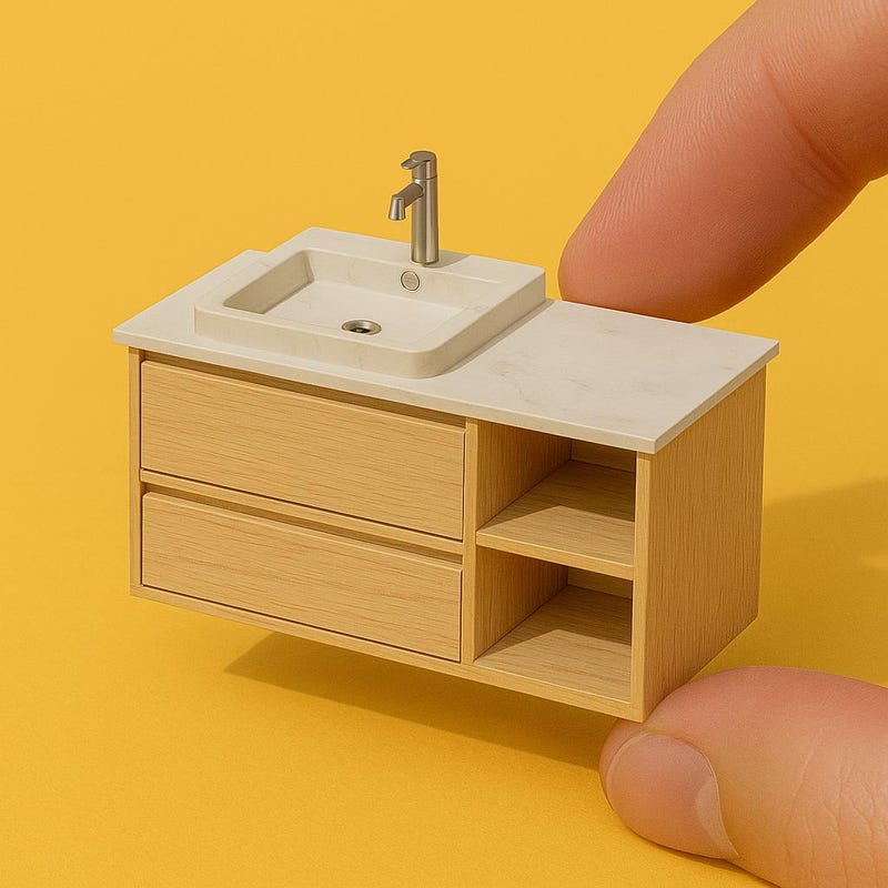 1/6 Vanity Sink - Etsy