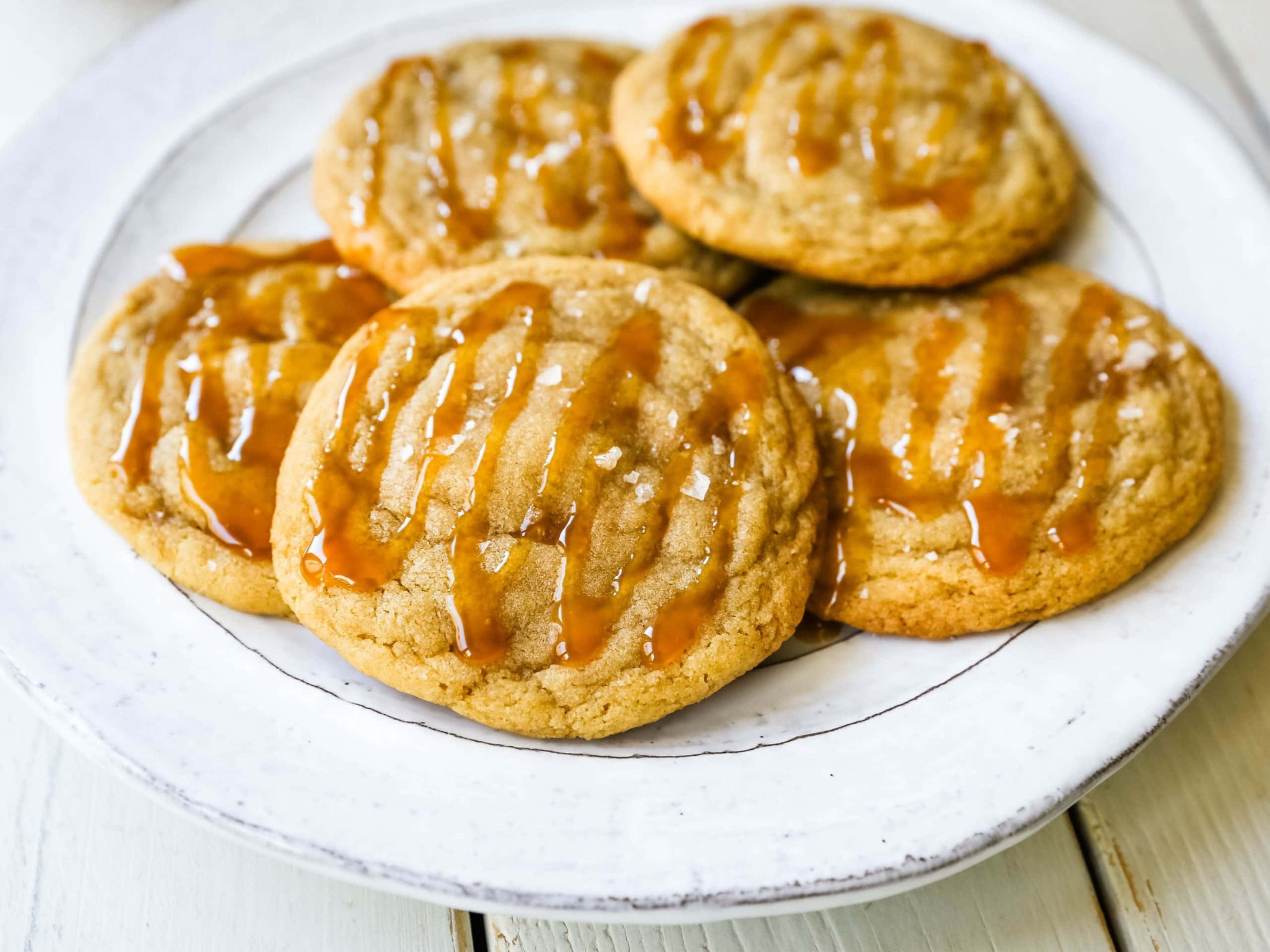 The BEST Salted Caramel Cookies | Sweet & Salty | Homemade Caramel ...