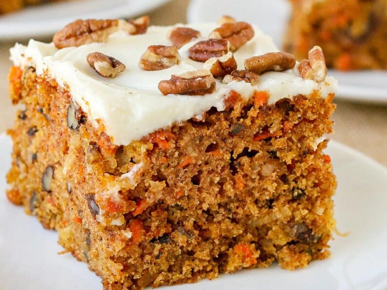 The Best Moist Carrot Cake RECIPE Instant Download - Etsy