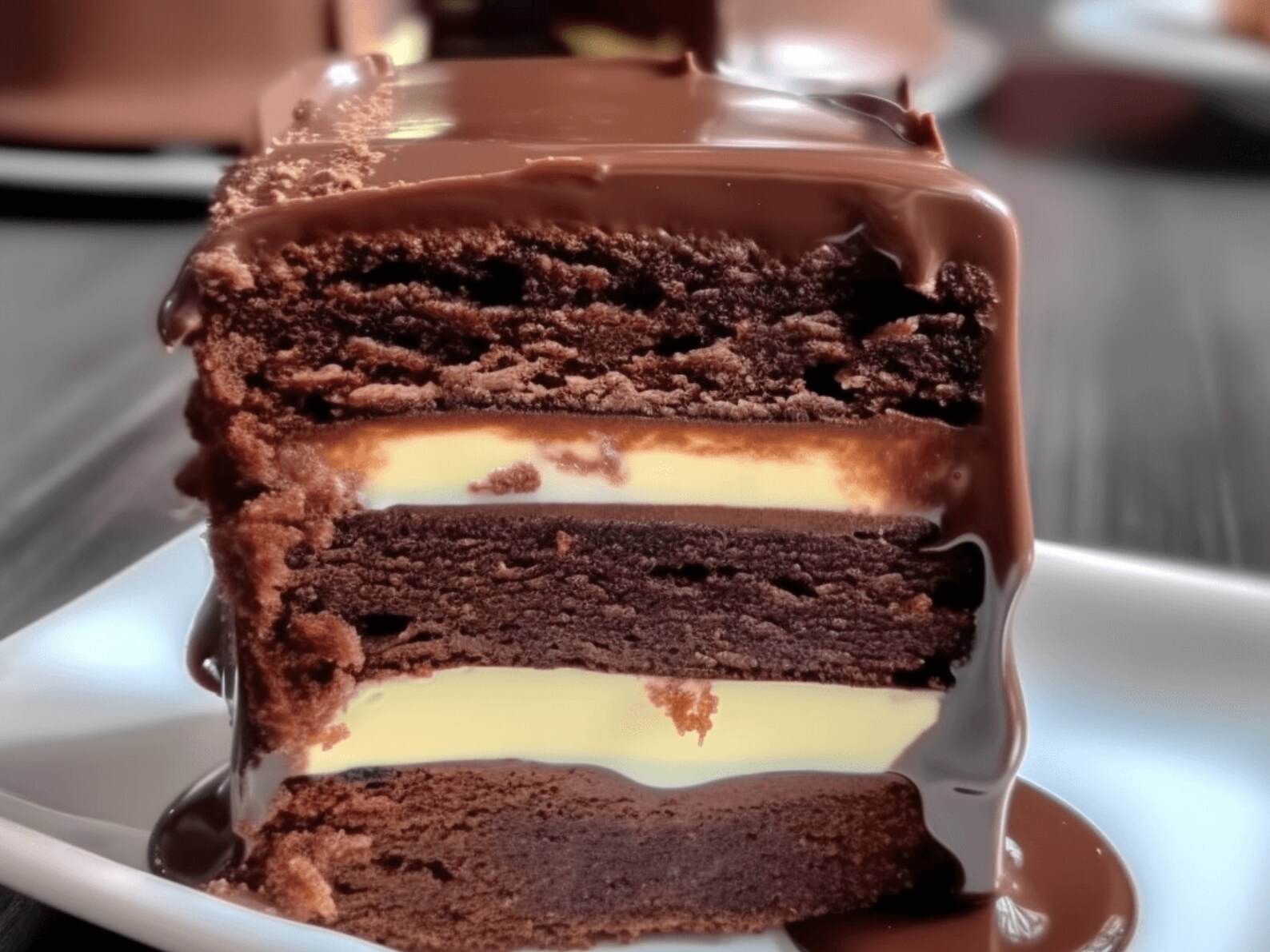 The BEST Old-fashioned Swiss Chocolate Cake RECIPE Instant Download ...
