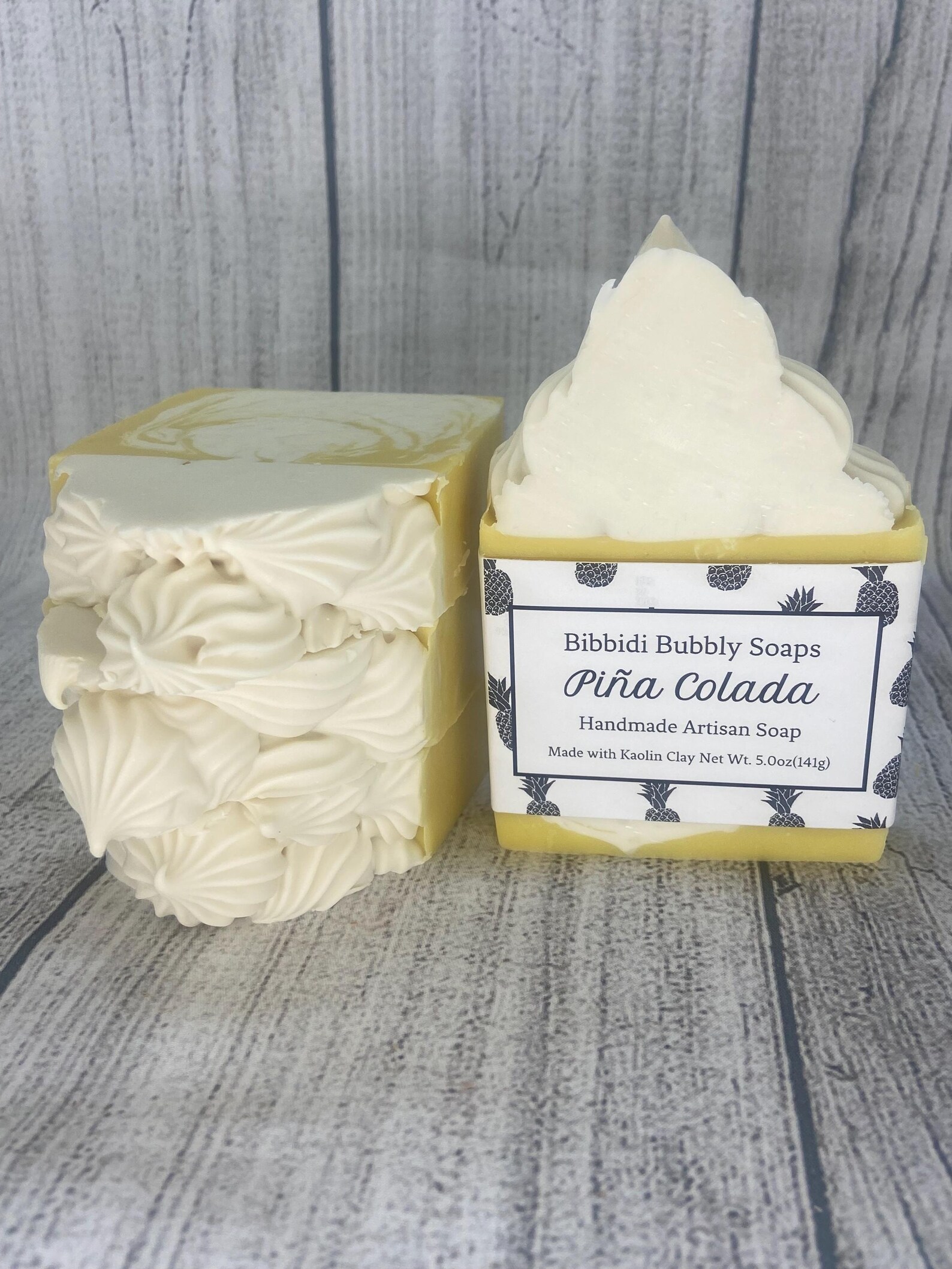 Piña Colada Frosted Artisan Bar Soap Citrus Summer Florida Scented ...