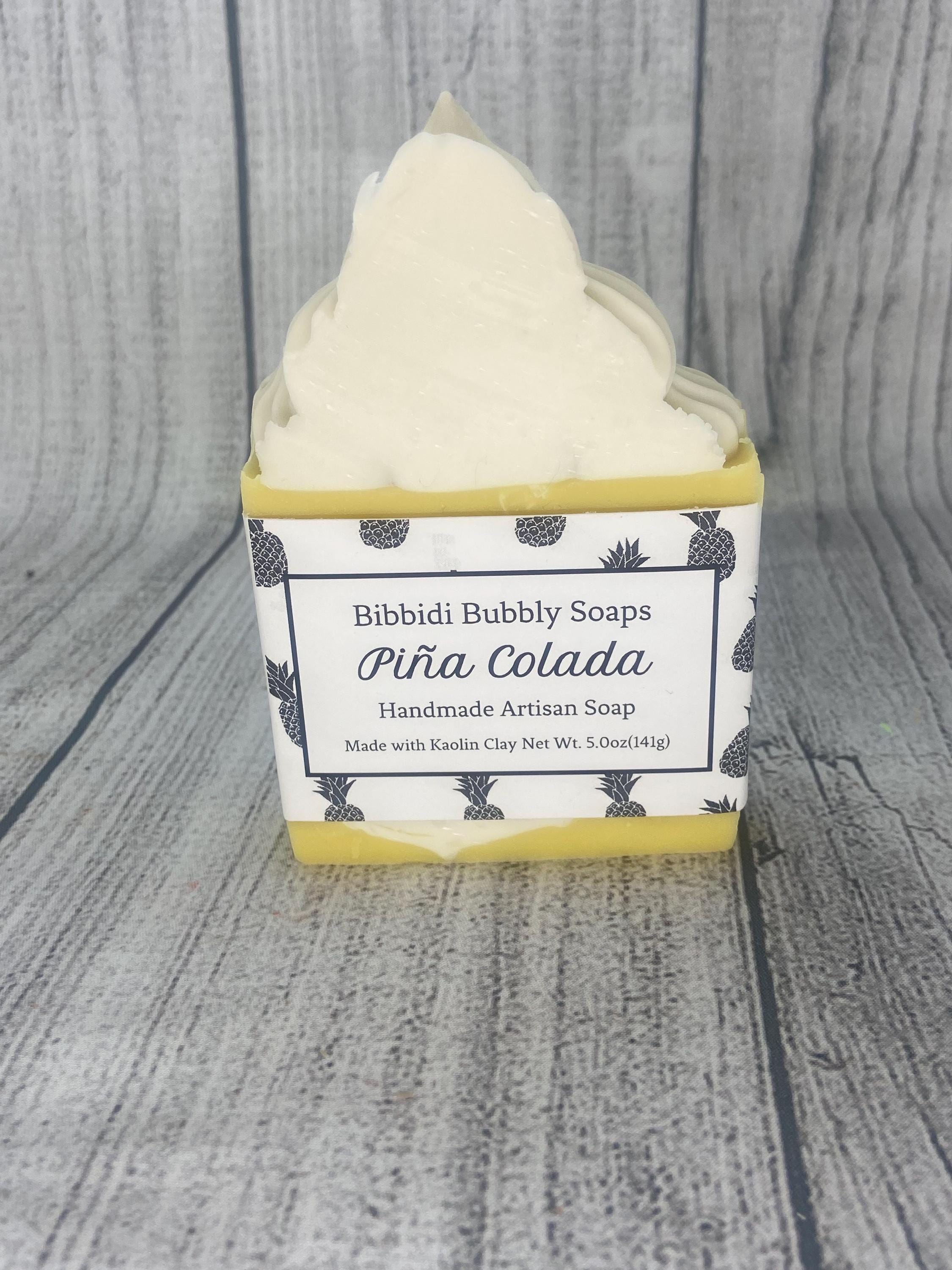 Piña Colada Frosted Artisan Bar Soap Citrus Summer Florida Scented ...