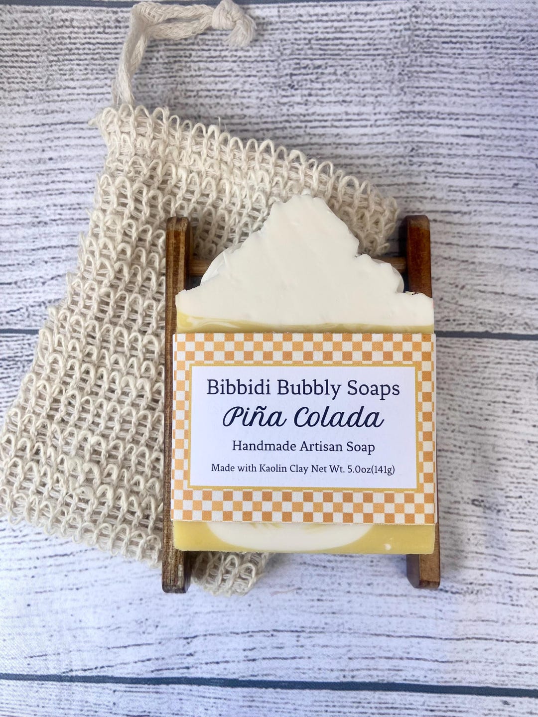 Piña Colada Frosted Artisan Bar Soap Citrus Summer Florida Scented ...
