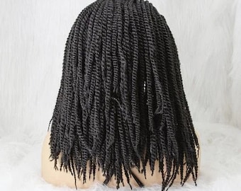 Short Twisted Wig - Etsy