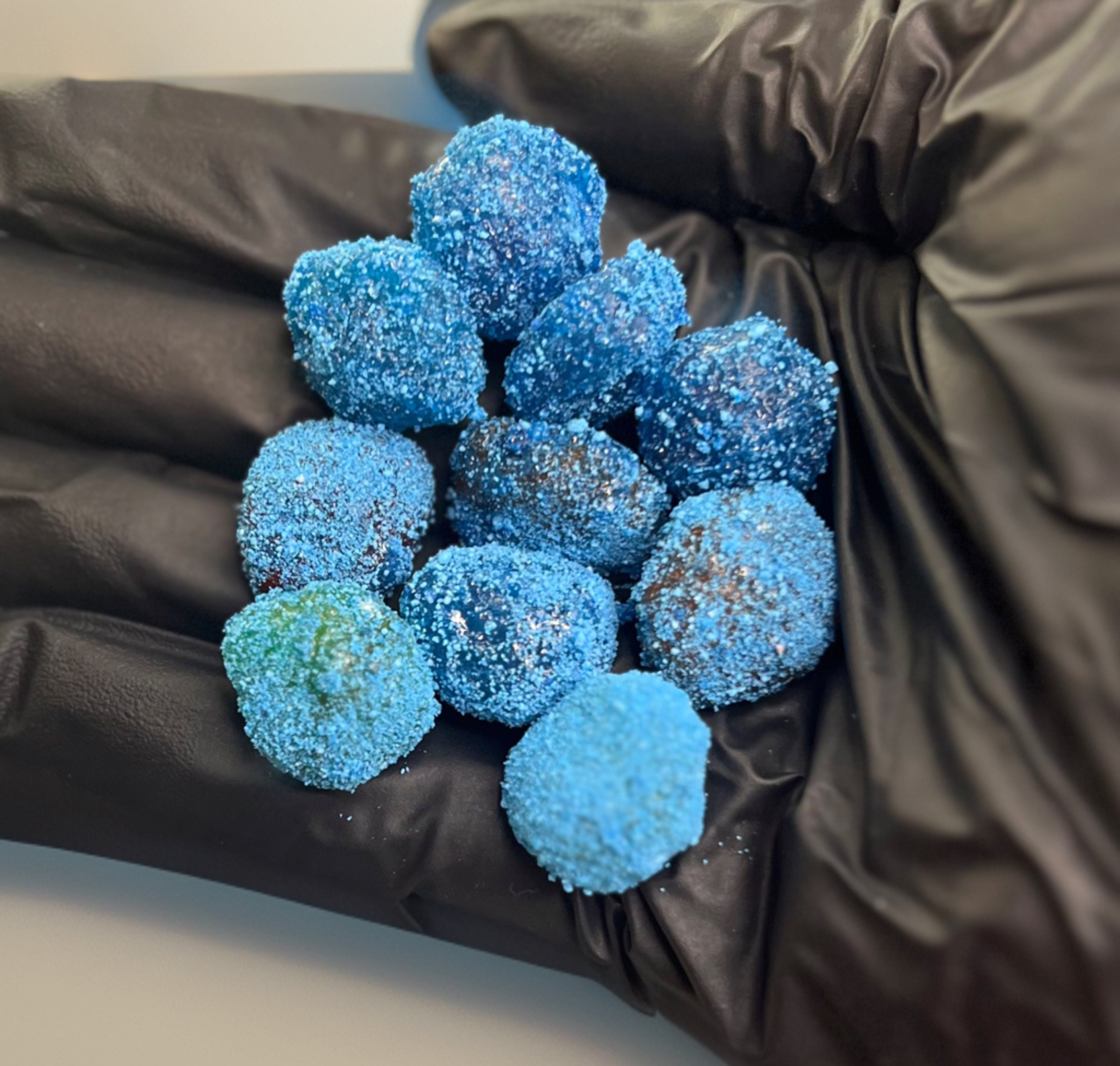 Ricos Sour Blue Raspberry Gushers - Etsy