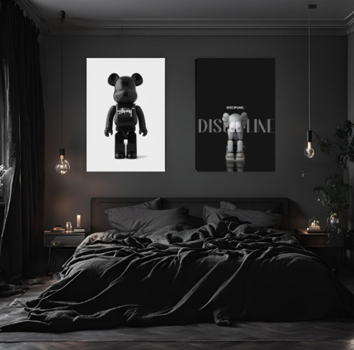 Hypebeast Toys Poster Set of 3, Hypebeast Figure Printable Wall Art ...