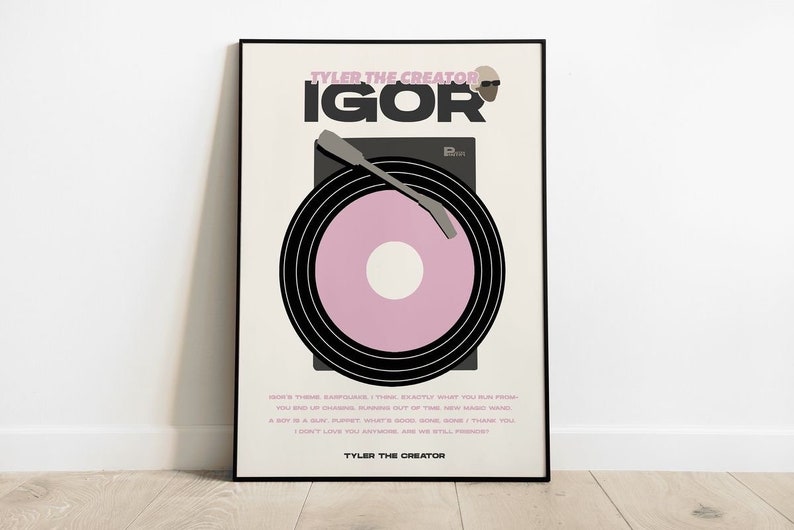 Custom Album Cover Print , Any Album , Poster Print , Album Cover Wall ...