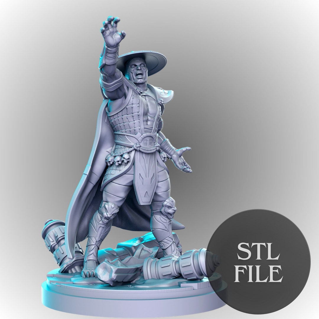 Raden Mrtal Kmbat Game Character Digital STL File Digital Model ...