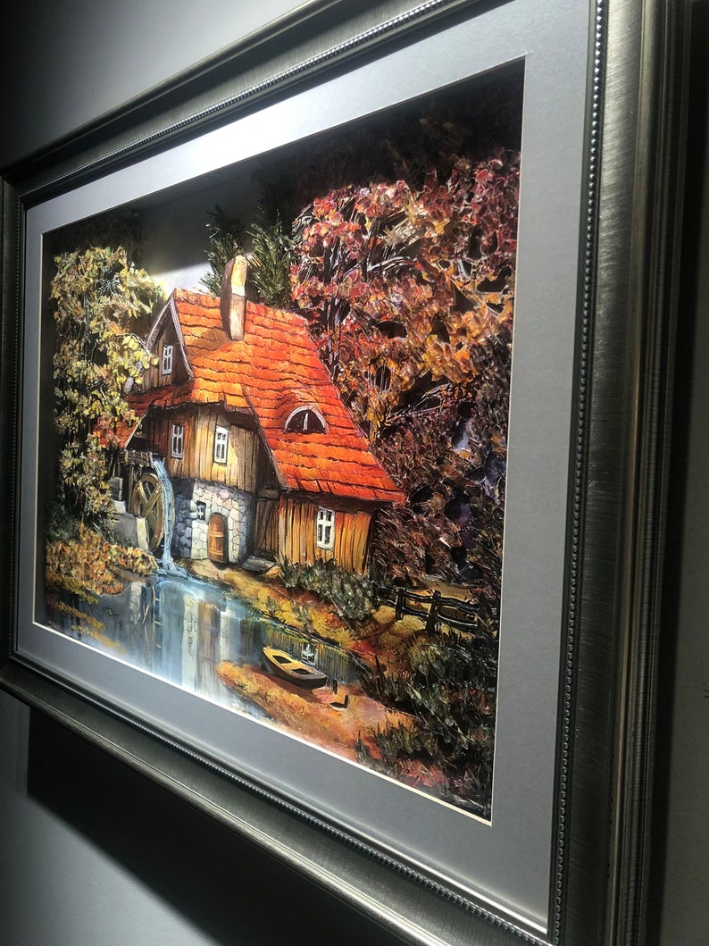 Special Handmade 3D Painting - 3D View - 3D Wall Art - Etsy