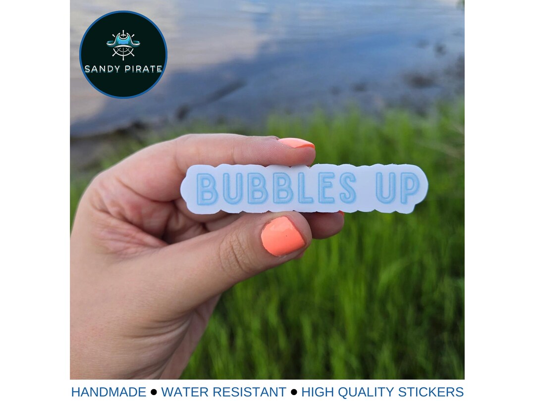 Jimmy Buffett Sticker Bubbles up Song Lyrics Decal High Quality Parrot ...