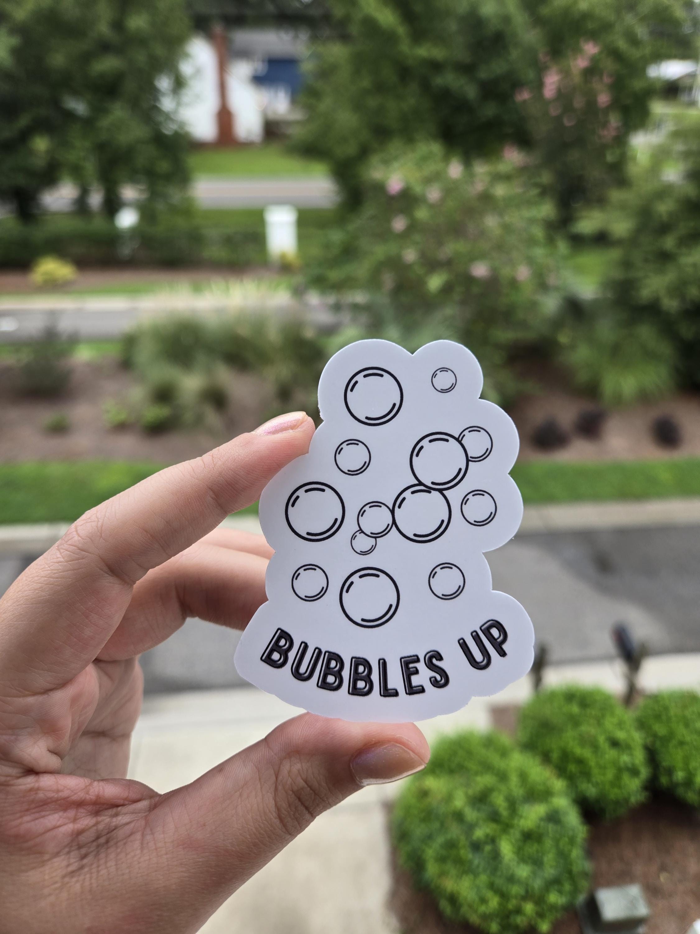 Jimmy Buffett Sticker Bubbles up Decal Colorful Handmade Water ...