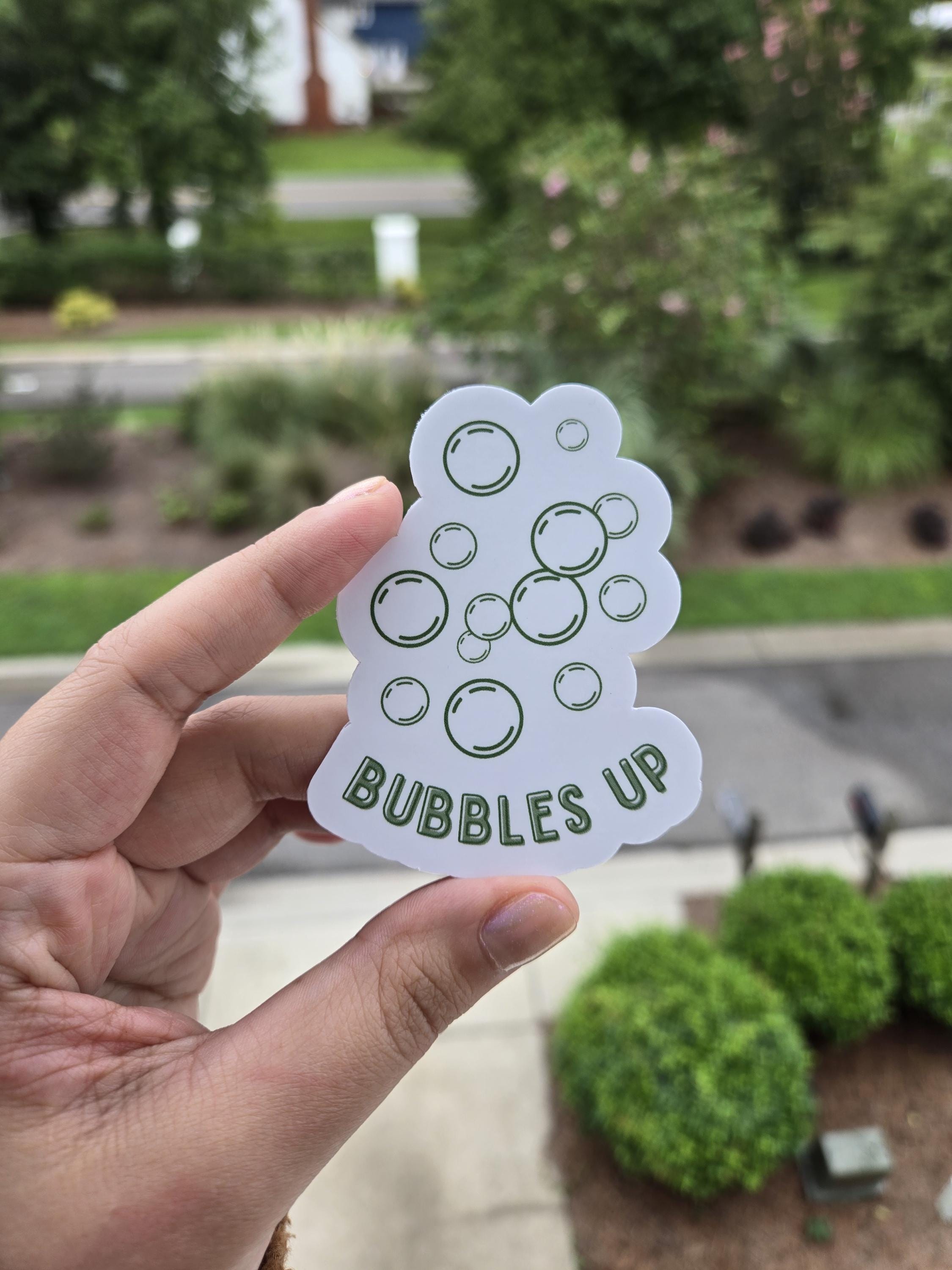 Jimmy Buffett Sticker Bubbles up Decal Colorful Handmade Water ...