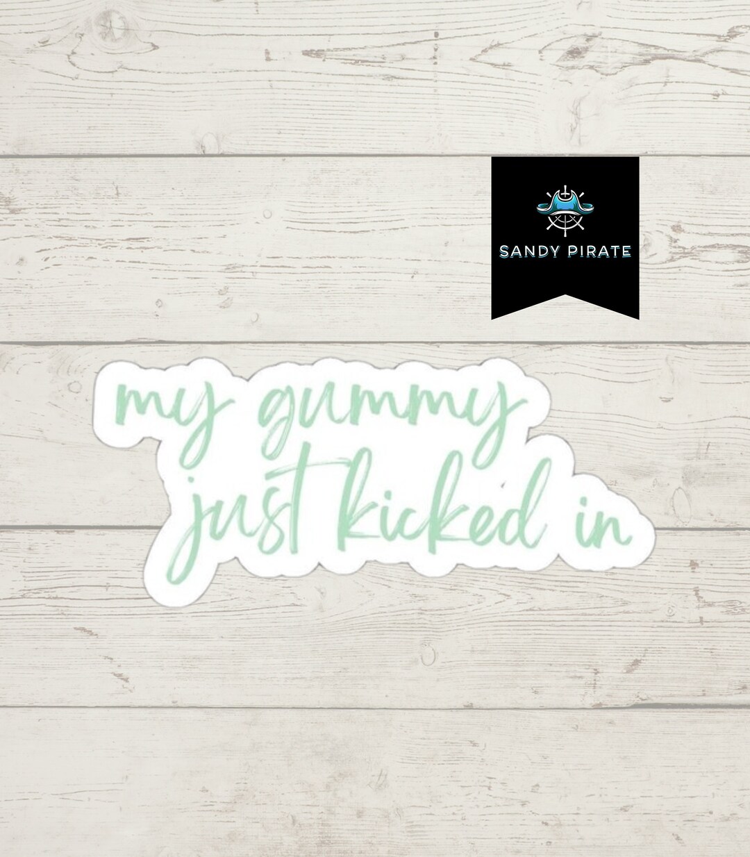 Jimmy Buffett Sticker My Gummy Just Kicked in Sticker Jimmy Buffett ...