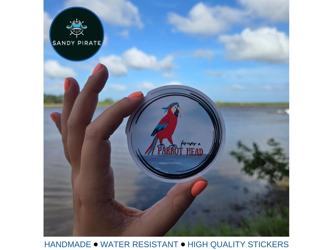 Jimmy Buffett Sticker Forever Parrothead High Quality Decal Water ...