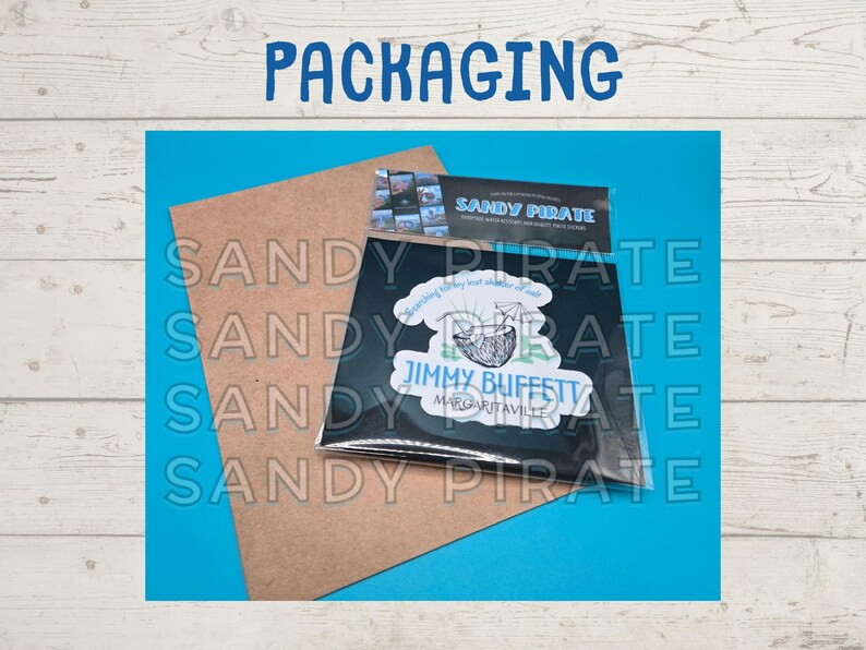Margaritaville Sticker Jimmy Buffett Decal Song Lyrics Merch Lost ...