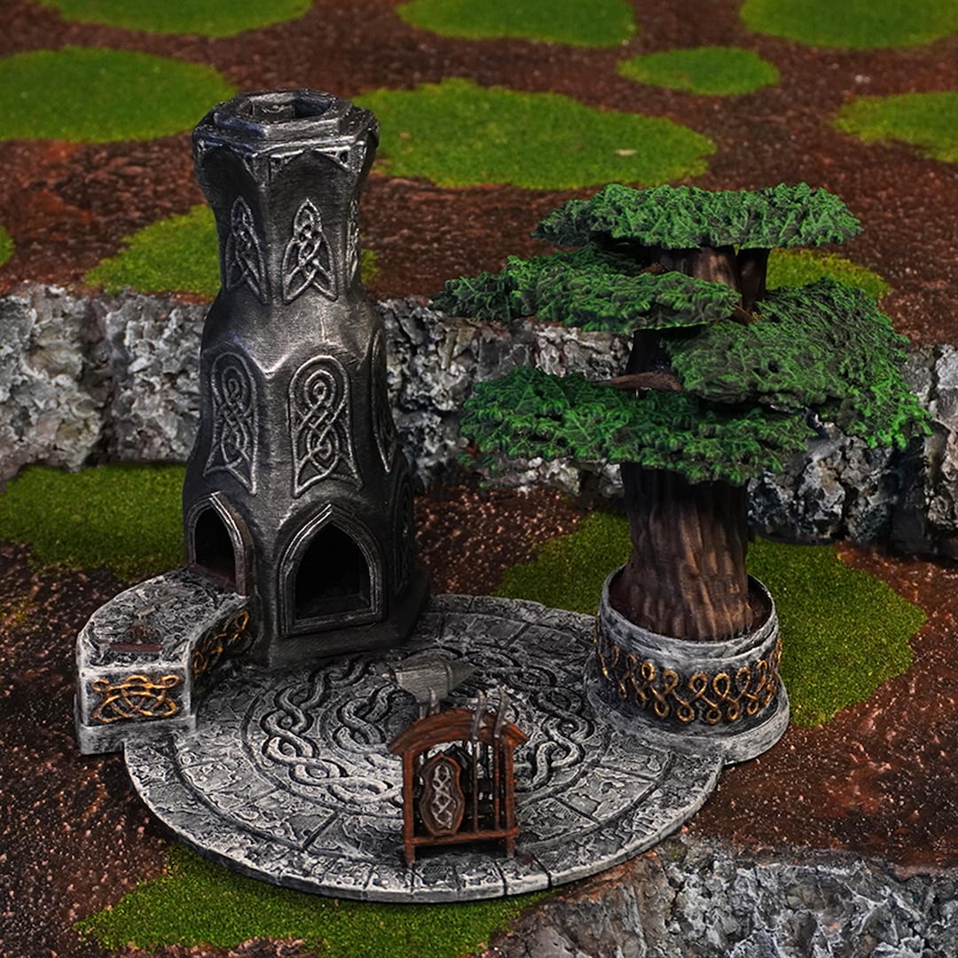 Elven MESBG Forge - Elven City Terrain and Buildings Conquest Creations ...