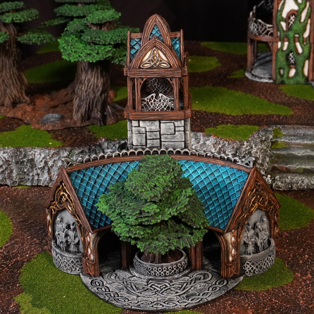 Elven MESBG Council Chamber - Elven City Terrain and Buildings Conquest ...