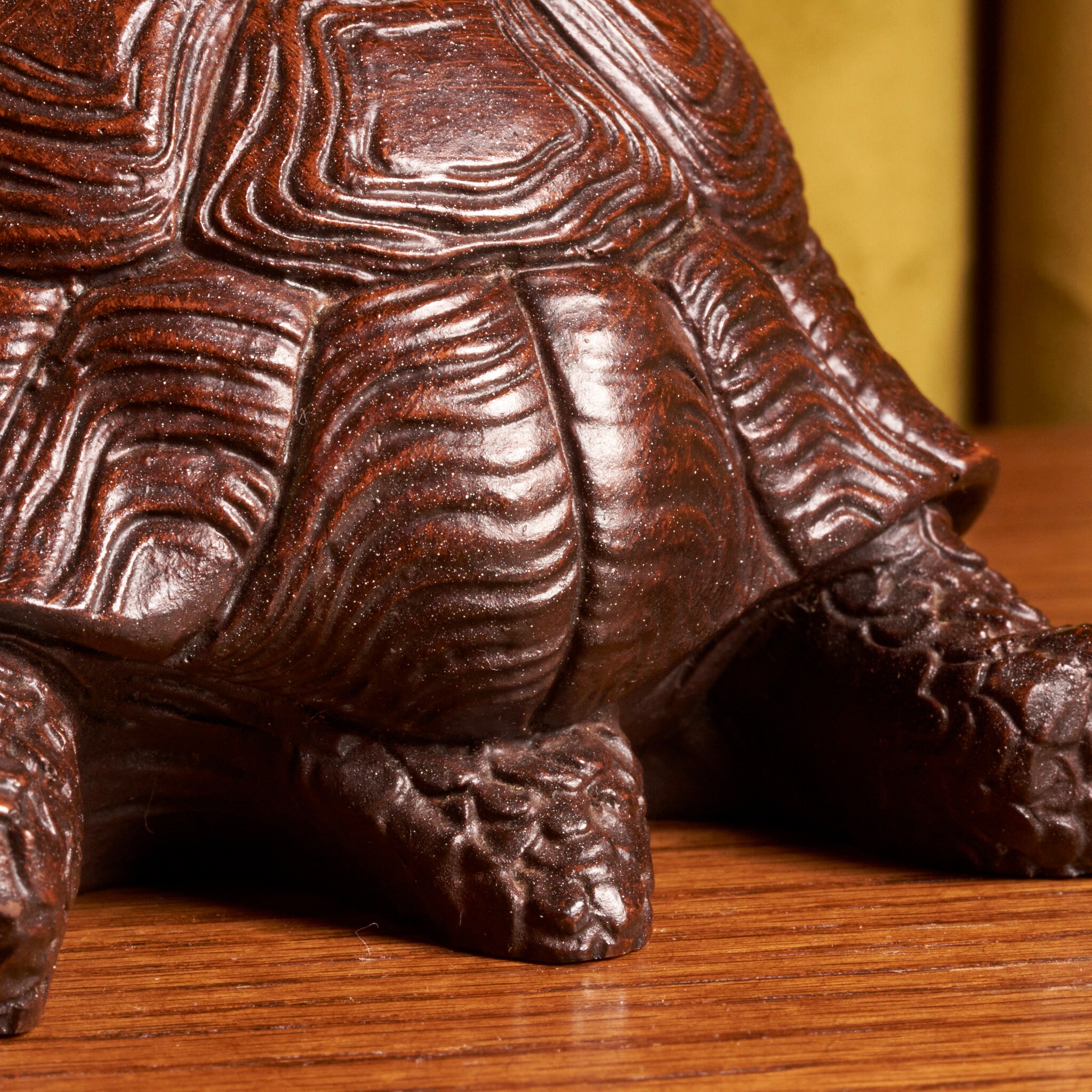 Vintage Red Mill Mfg Co Pecan Resin Turtle Sculpture Figurine - Etsy