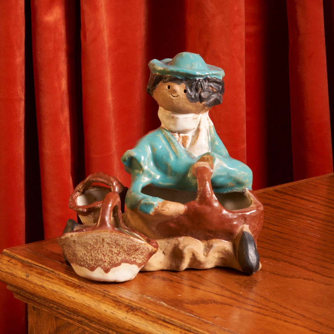 Vintage Helen Slater Metlox Pottery Poppet Poppytrail Eliza Planter - Etsy