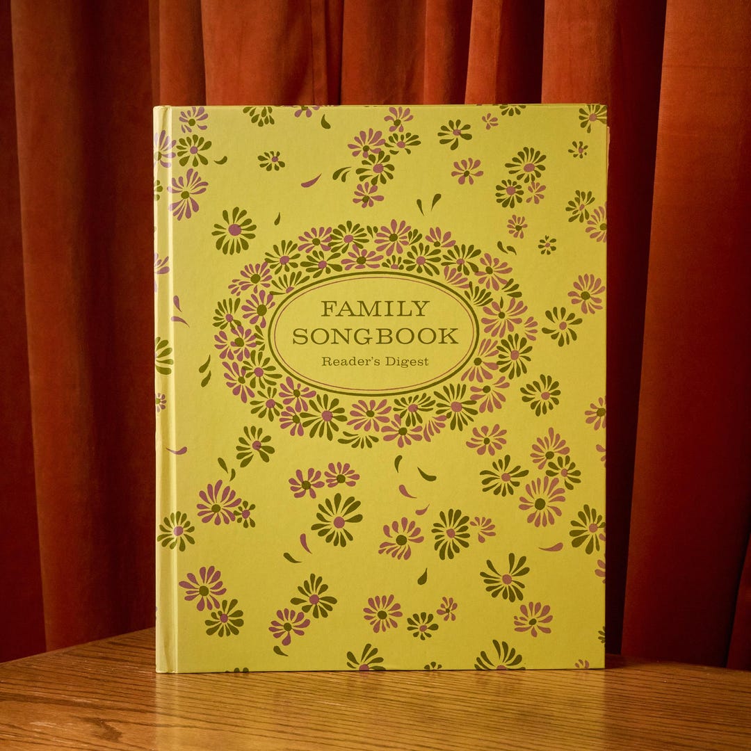 Vintage Reader's Digest Family Songbook Hardcover Spiral Bound 1969 - Etsy