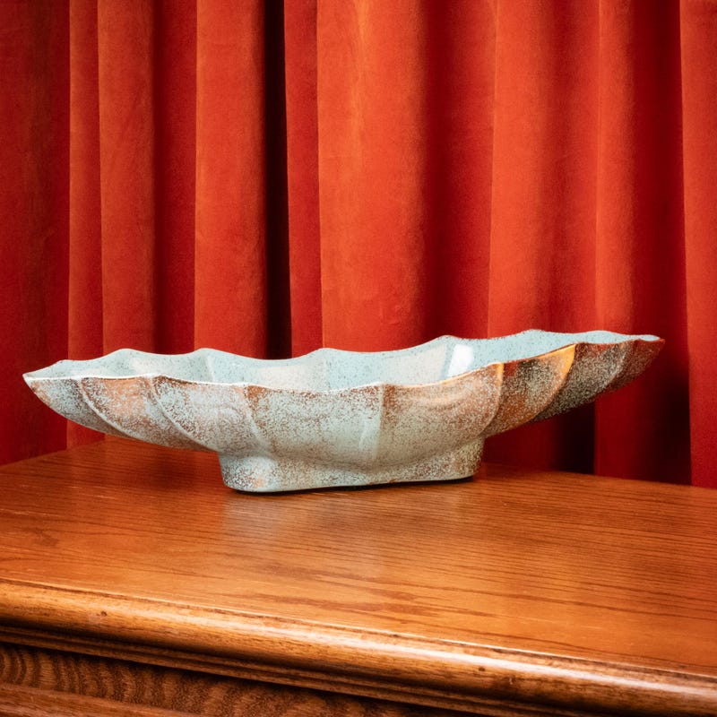 Turquoise Console Bowl - Etsy