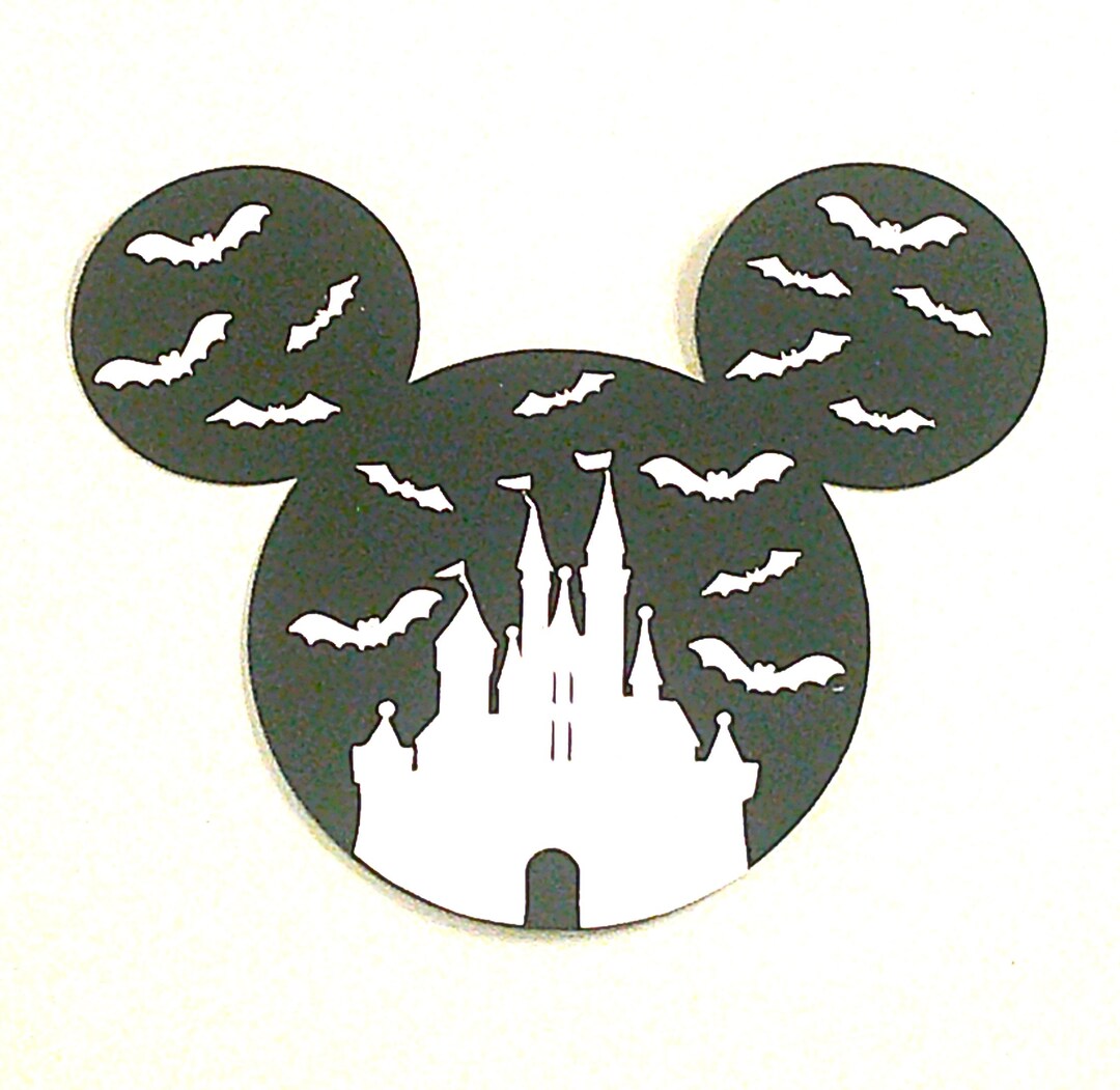 Mickey and Minnie Disney Halloween Heads - Etsy