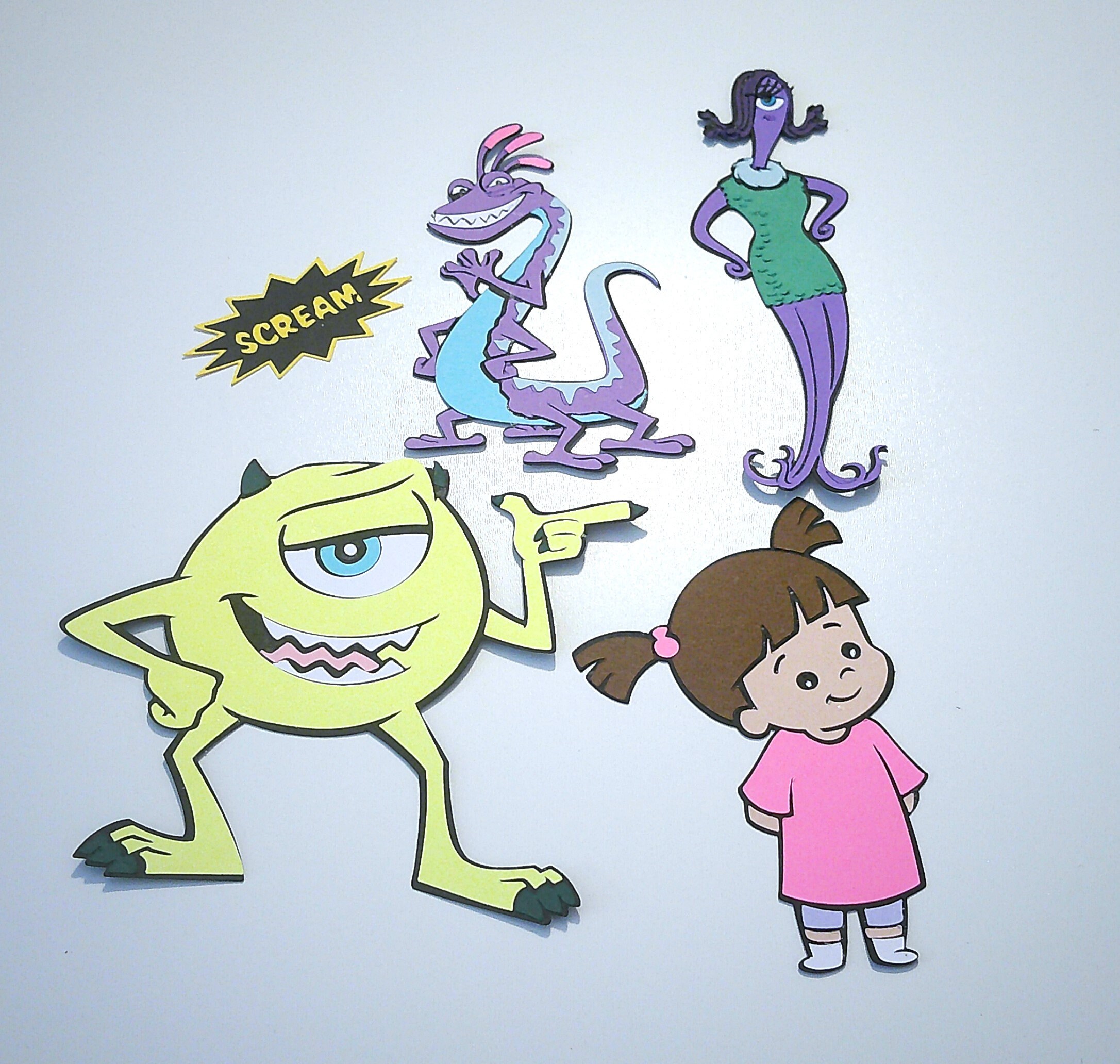 Monsters Inc. Set 1 - Etsy