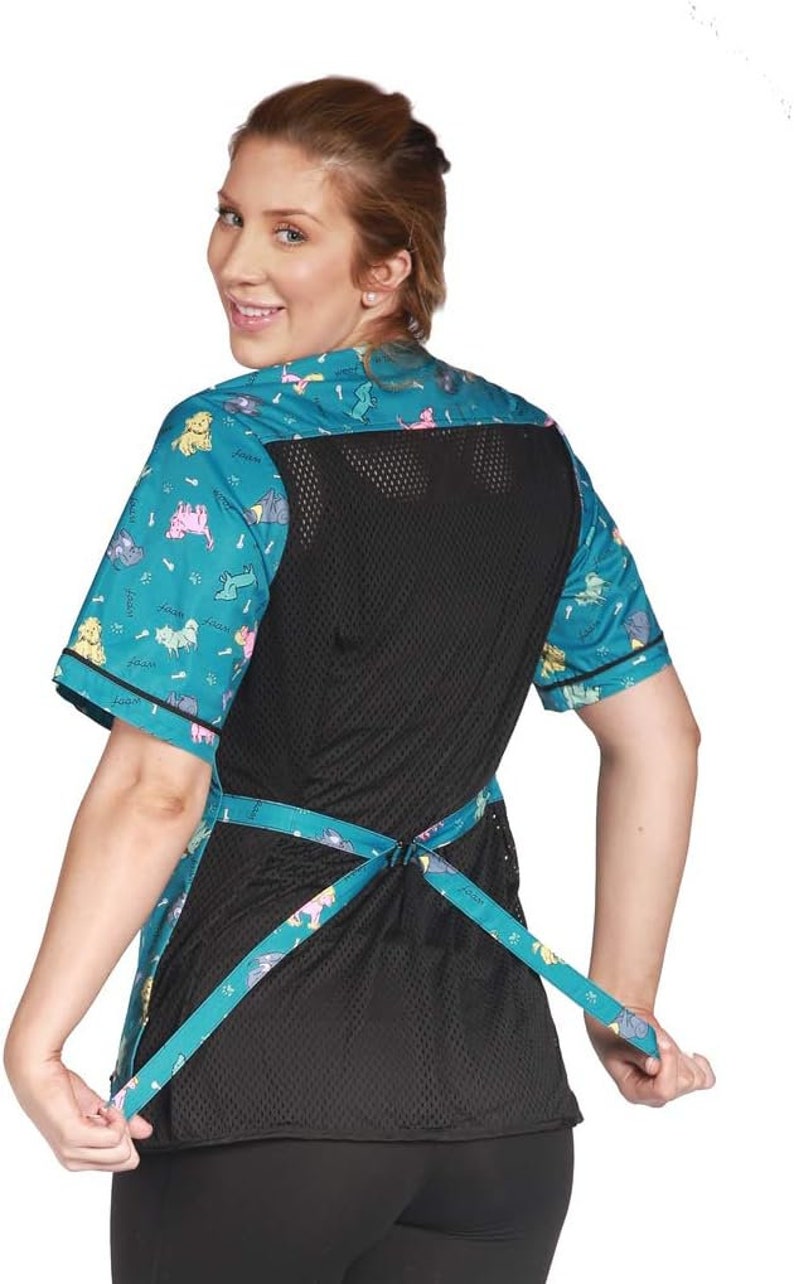 High Quality Dog Grooming Smock Jacket Tops Hair Resistant Waterproof ...