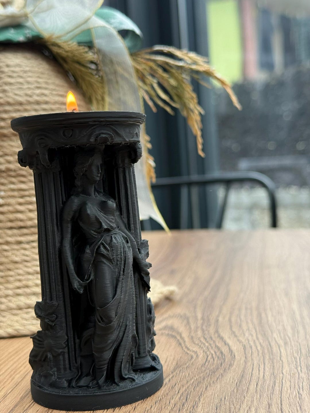 Roman Statue Column LED Candle Holder | 3D Printable Decor (digital) - Etsy