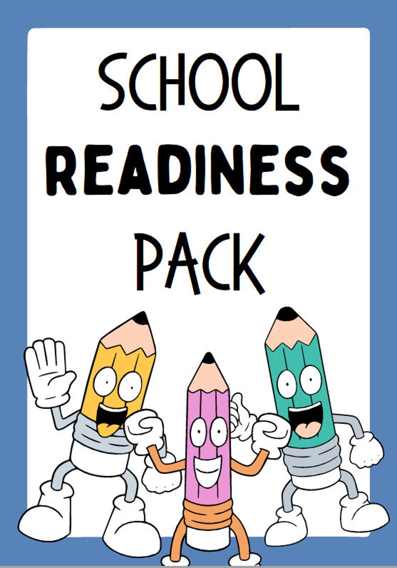 School Readiness Pack - Etsy