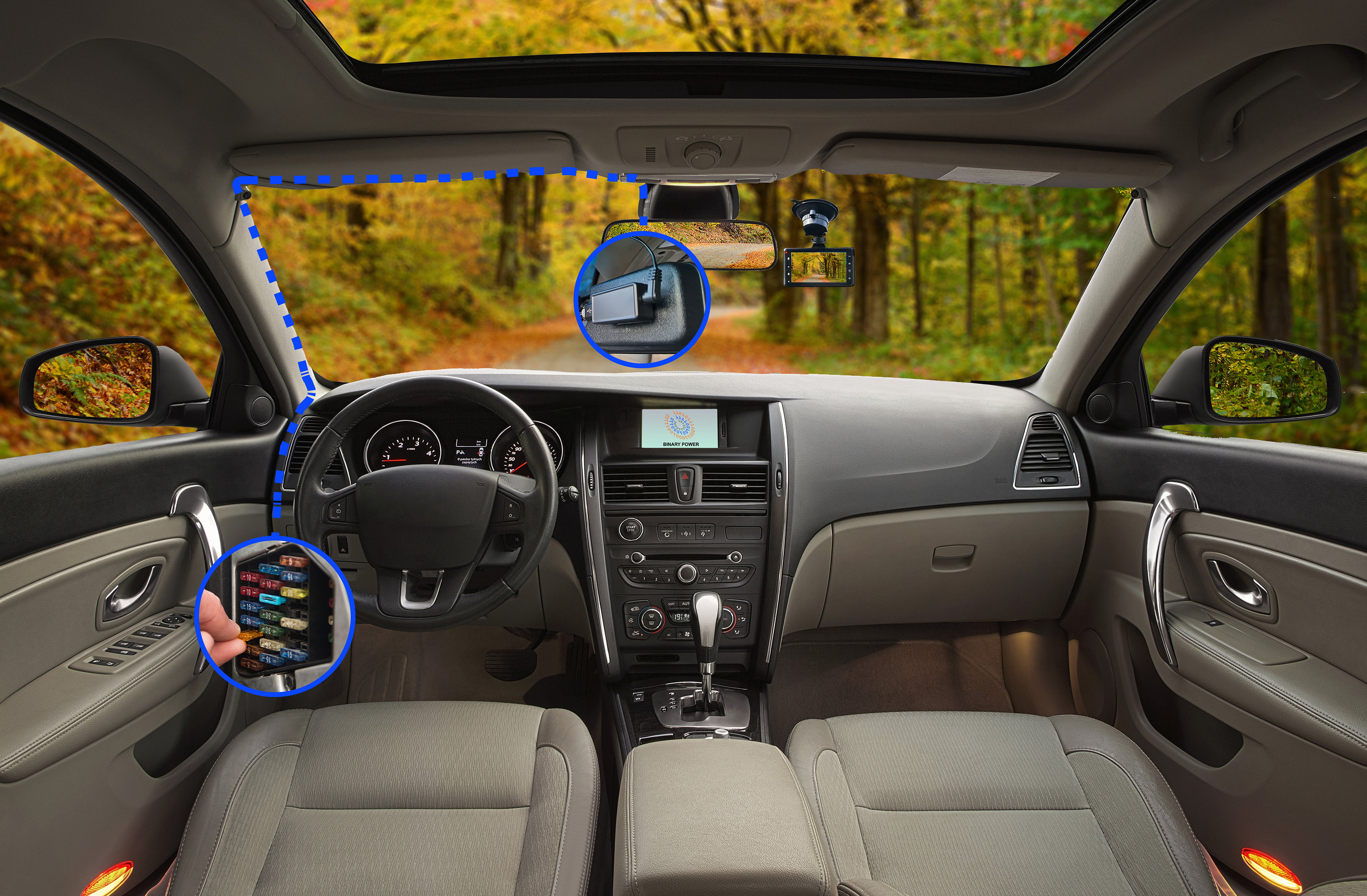 Universal Hardwire Dash Cam Kit 12/24 VDC Compatible - Etsy