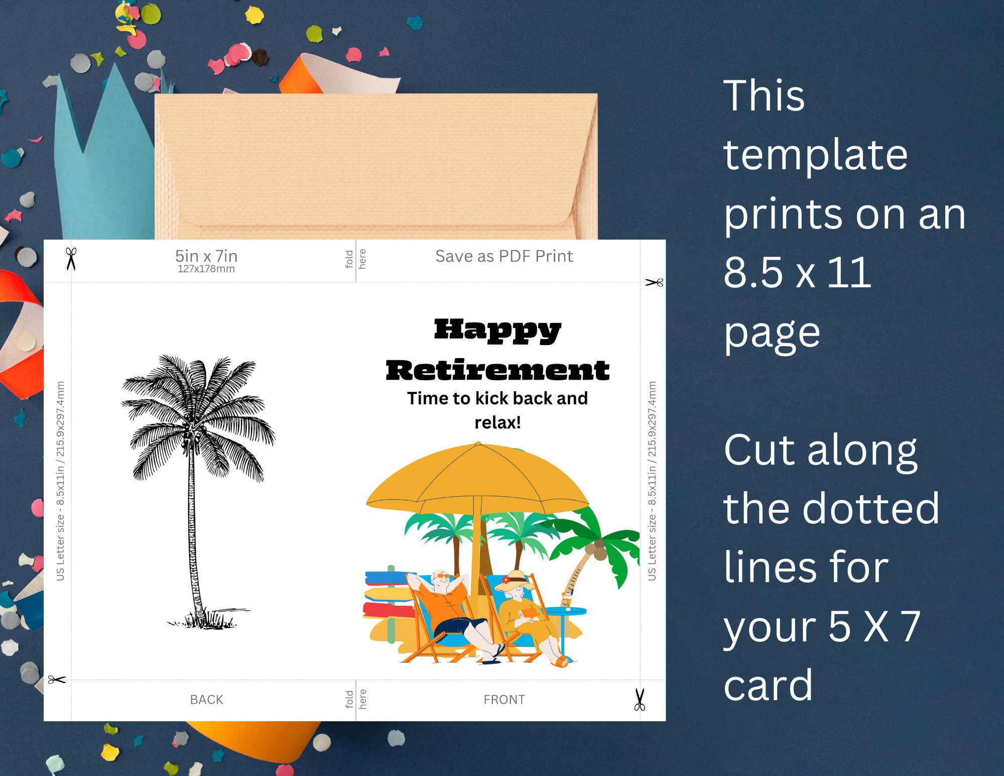 Happy Retirement, Kick Back and Relax - Etsy