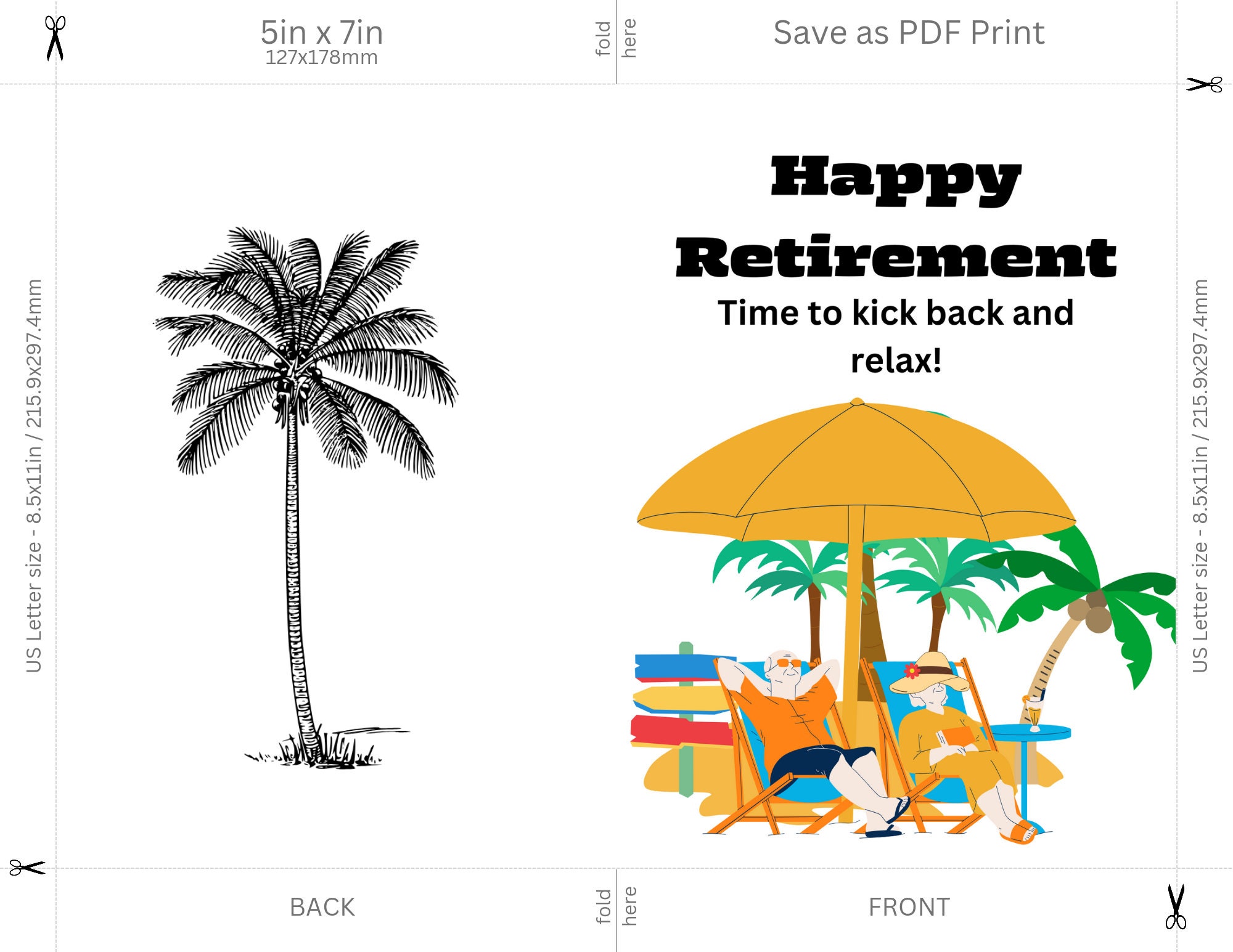 Happy Retirement, Kick Back and Relax - Etsy