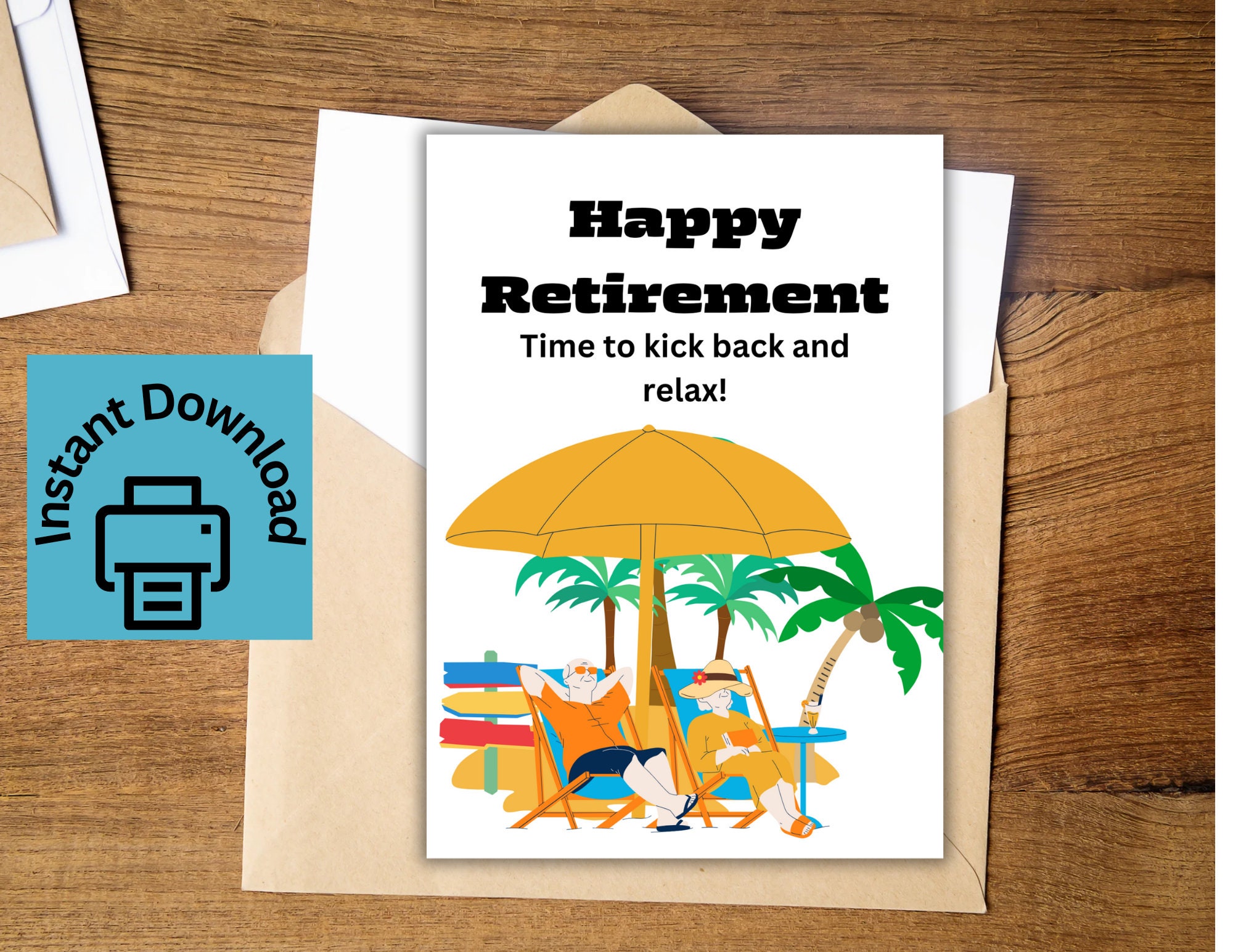 Happy Retirement, Kick Back and Relax - Etsy